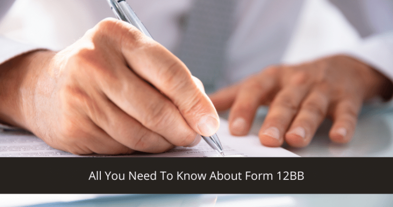 All You Need To Know About Form 12BB | Pocket HRMS