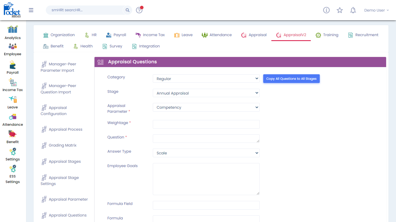 Appraisal V2 Module Tutorial