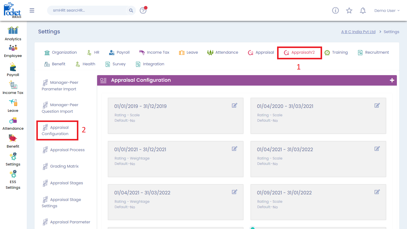 Appraisal V2 Module Tutorial