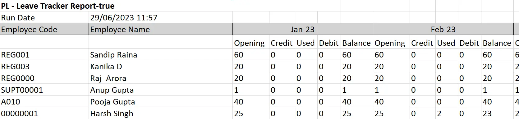 Pocket HRMS Product Update June 2023