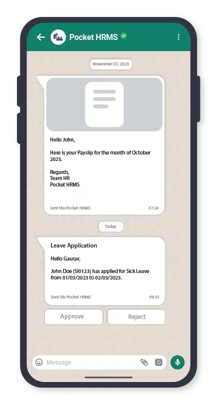 ESS Portal | Employee Self-Service App | Pocket HRMS